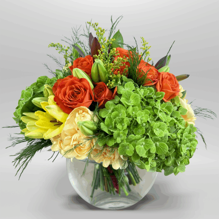 Tangerine Glow - Flowers & Services