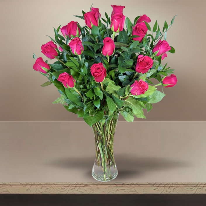 2 Dozen Roses (+colors) - Flowers & Services